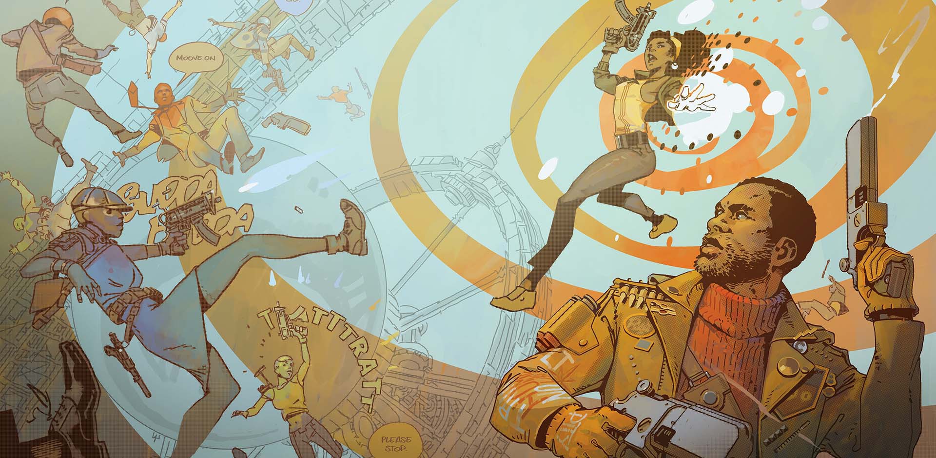 Artwork Time Loop | Deathloop | Arkane Studios | Cook and Becker