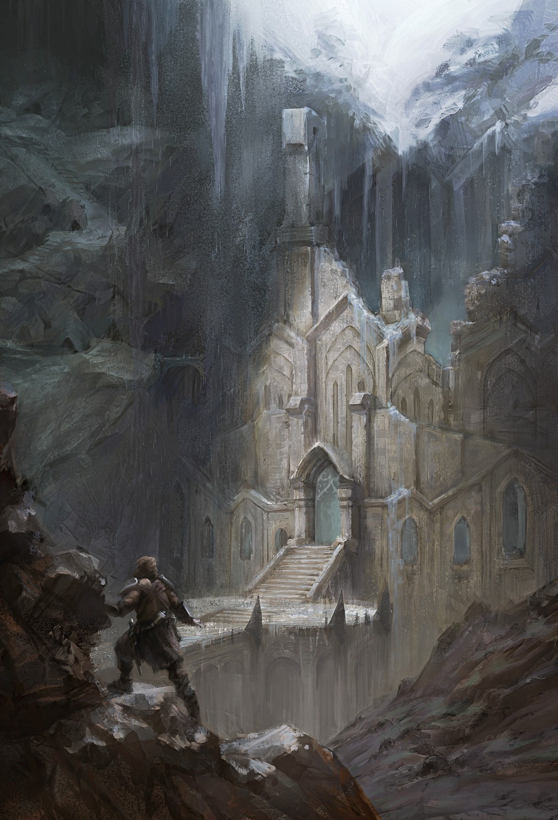 Artwork Snow Elf Temple | Skyrim | Bethesda Softworks | Cook and Becker Artwork Snow Elf Temple | Skyrim | Bethesda Softworks | Cook and Becker