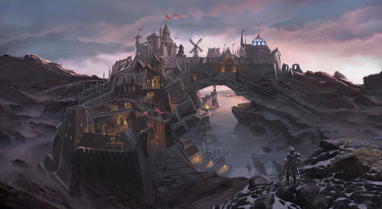 Artwork Solitude | Skyrim | Bethesda Softworks | Cook and Becker